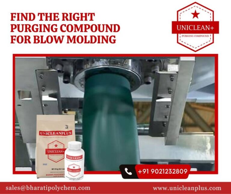 Purging Compounds for Blow Molding Efficiency | UNICLEANPLUS